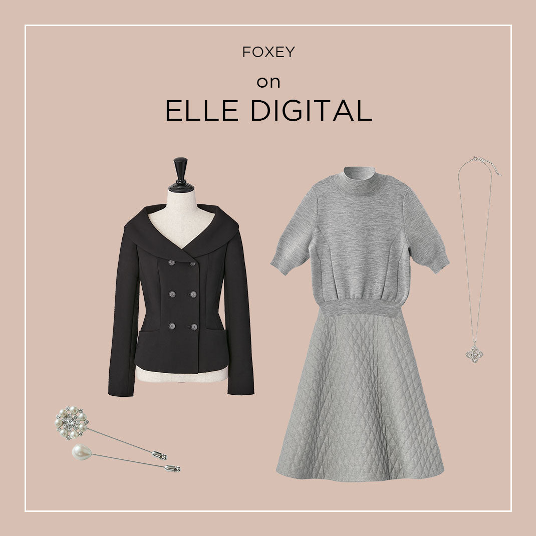 ELLE DIGITAL 掲載商品 - 2022 SEPTEMBER – FOXEY 公式オンラインブティック